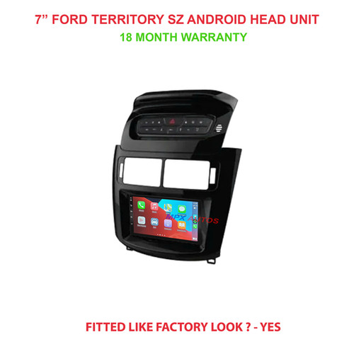 7" Ford Territory SZ MKII 2015-2016 Head Unit Wireless Apple Carplay