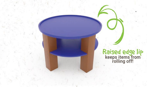 Round Toddler Craft Table | Spaces For Play