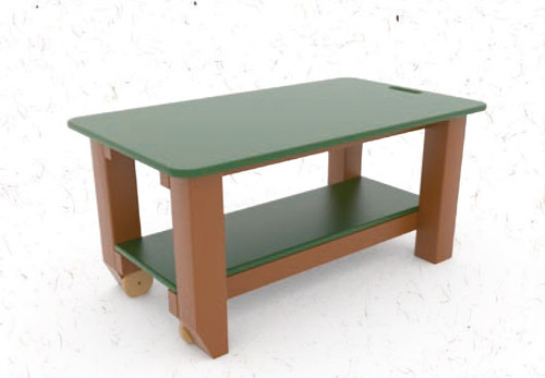 Early Learning Workbench with HDPE Caster Wheels | Spaces For Play