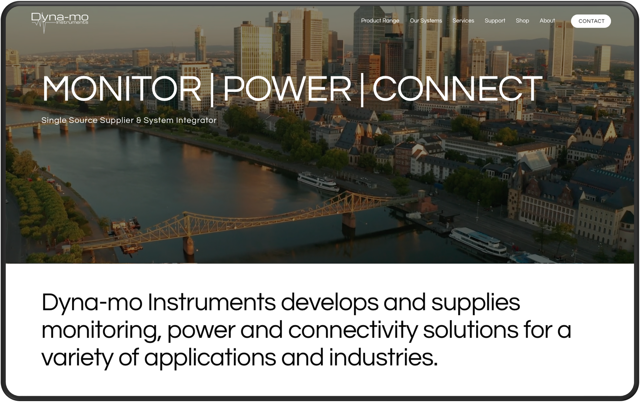 Monitoring Systems | Dyna-mo Instruments