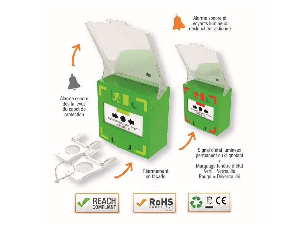 RCP310G | Déclencheur manuel | Scola Concept