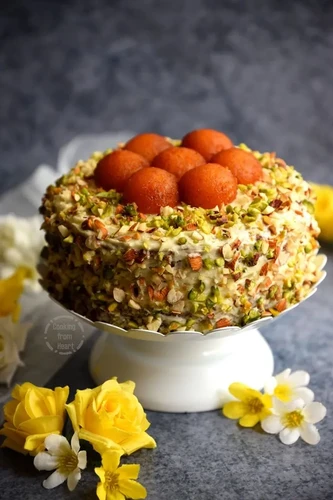 Gulab Jamun Cake | 7th Heaven