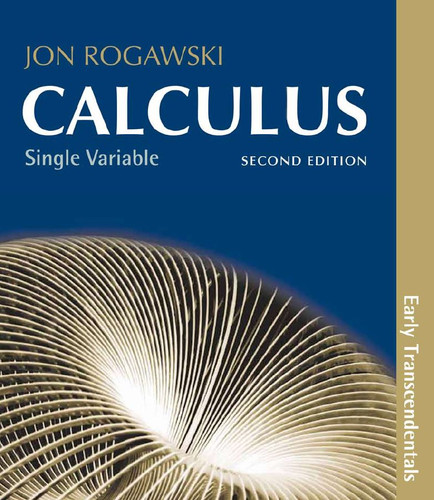 Calculus Second Edition by Jon Rogawski 1429208392