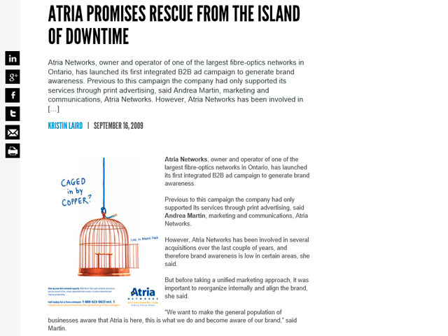 ATRIA NETWORKS | portfolio