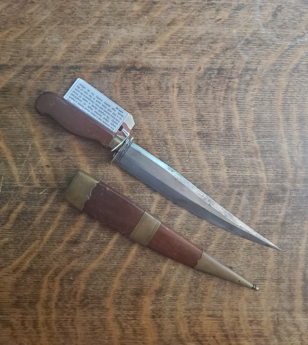 Revolutionary War Era Dagger | ironandpaper