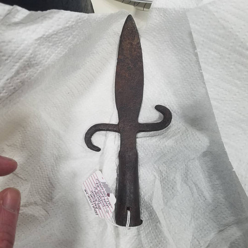 French and Indian War American Spontoon dug at Ft. Crown Point ...