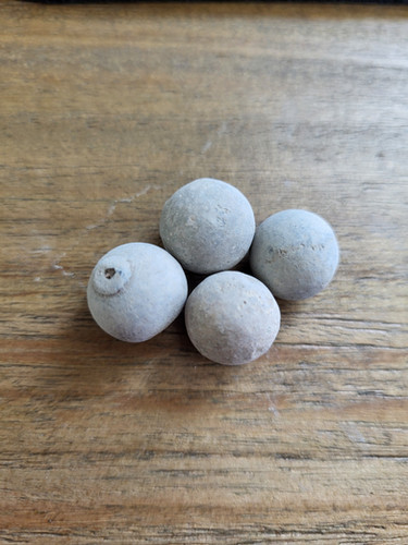 Revolutionary War Battle of Charleston American Musket Balls | ironandpaper