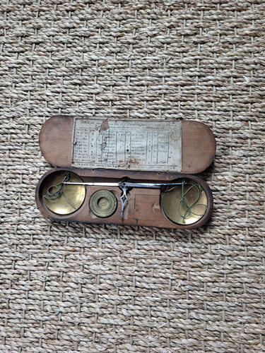 Revolutionary War era French Coin Scales ex. Butkus | ironandpaper