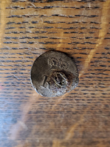 Revolutionar War Royal Provincial (Loyalist) Coat Button | ironandpaper