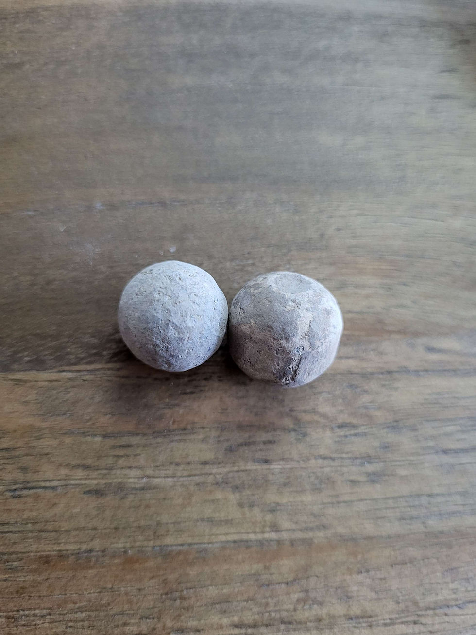 Rev. War Musket Balls (Colonial) | ironandpaper