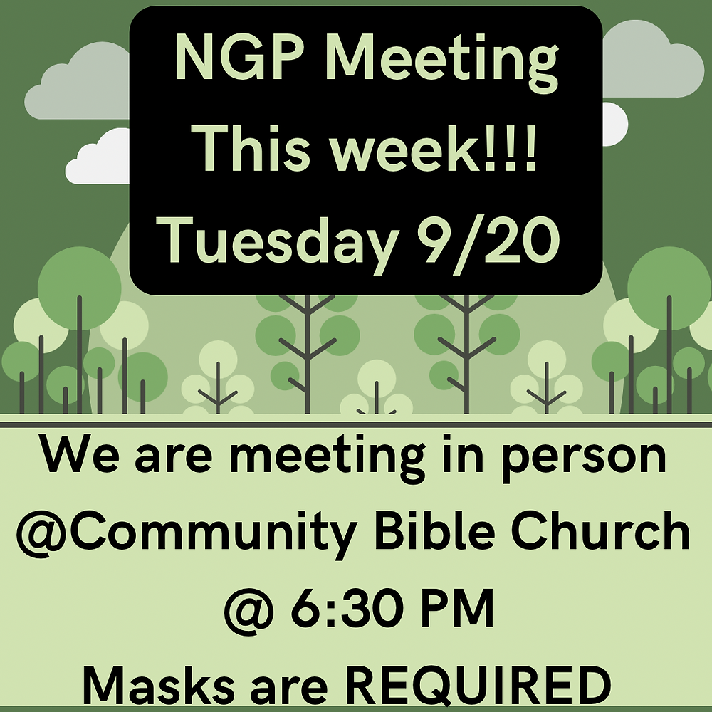 Meeting THIS week!