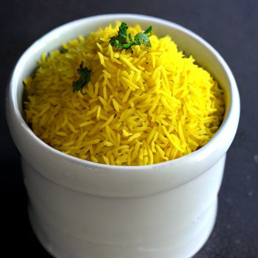 Turmeric Yellow Basmati Rice