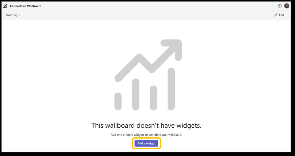 How do I add widgets to my wallboard? | Teleware Help