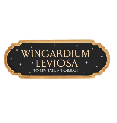 Harry Potter Wingardium Leviosa Spell Sign | Swish and Flick