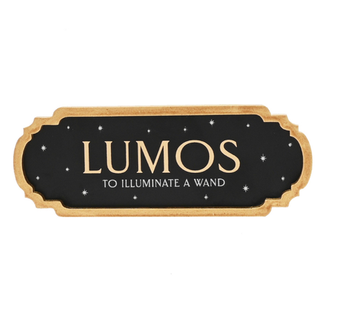 Harry Potter Lumos Spell Sign | Swish and Flick