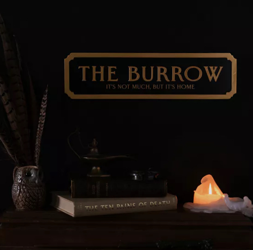 Harry Potter The Burrow Sign | Swish and Flick