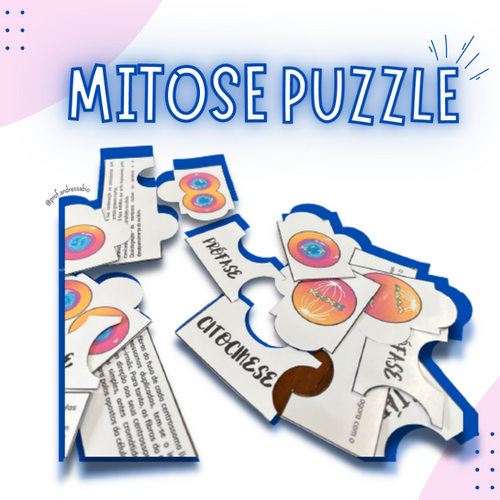 MITOSE PUZZLE (Quebra-cabeça) | profandressaoliveira