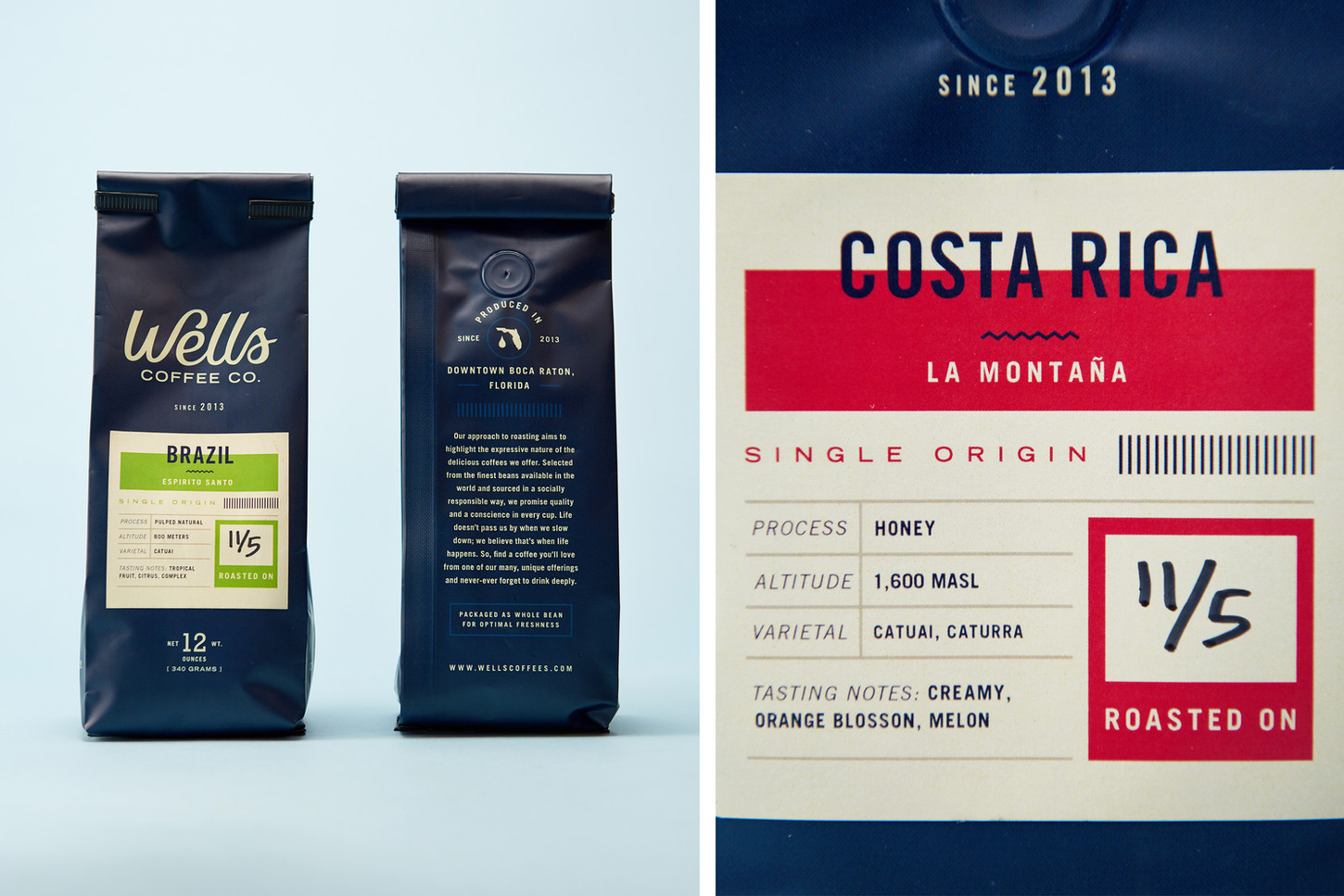 Steve Wolf Designs | Wells Coffee Co.