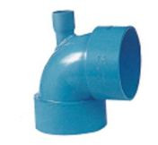 พีวีซี งออากาศมือ (PVC Vent Tee: DS)