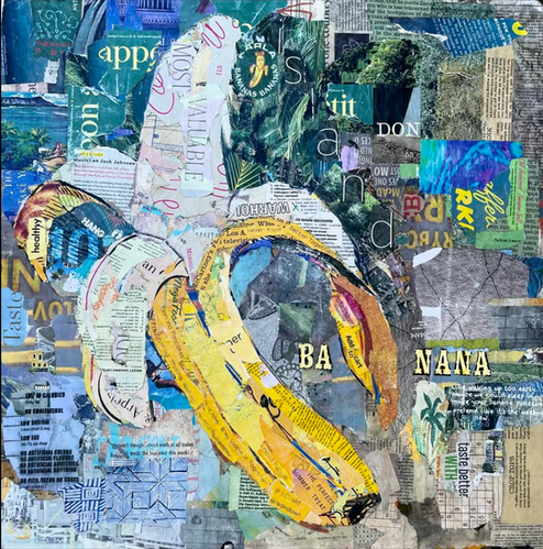 BA-NA-NA – 10X10 | JP Art Collage