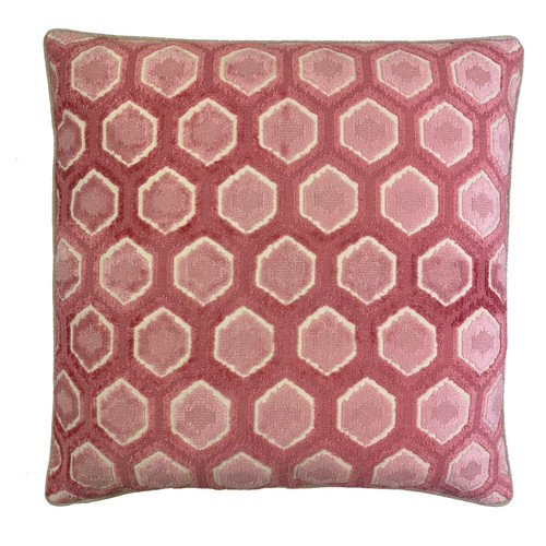Q08600 RUGGLES MELON VELVET 22 | signaturepillows