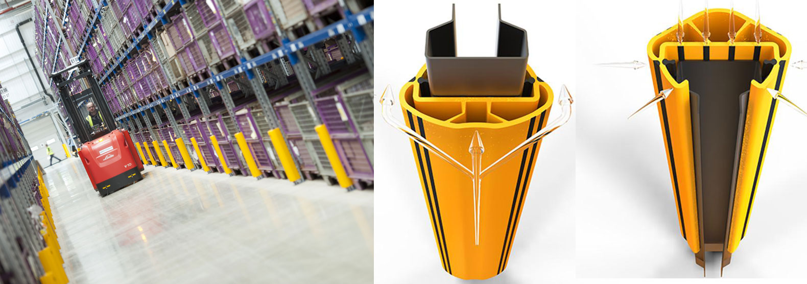 PROTECCIONES DE ESTANTERIAS INDUSTRIALES