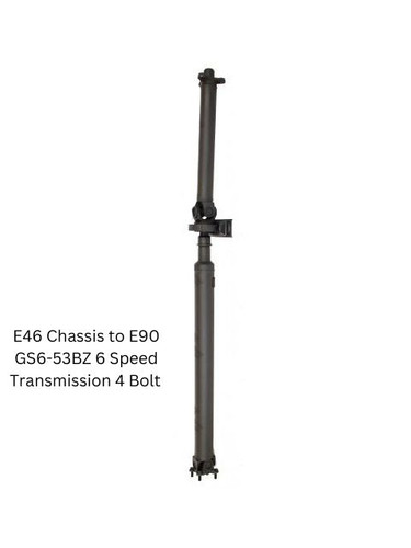 E46 GS6-53BZ Swap Driveshaft - 4 Bolt Diff Flange | HDT AUTOMOTIVE