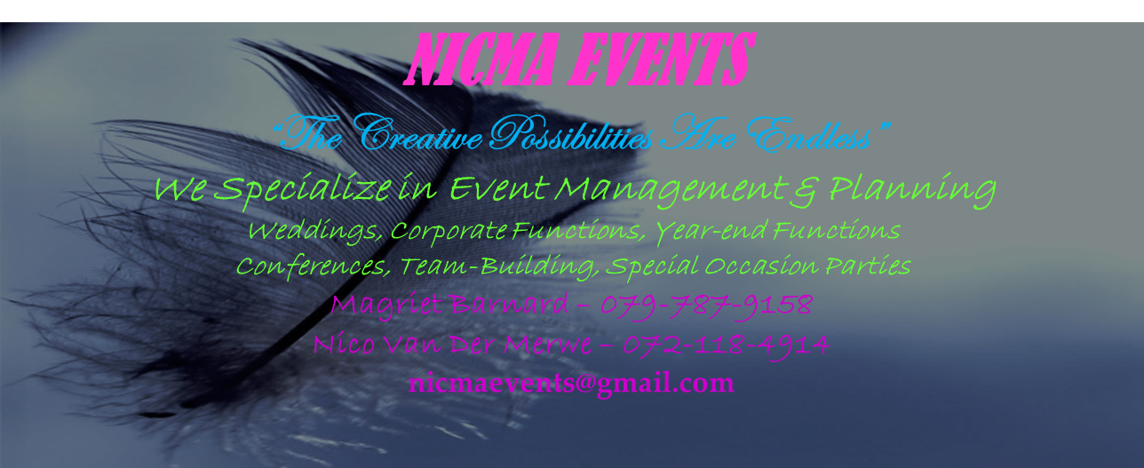 Nicma Events I Home