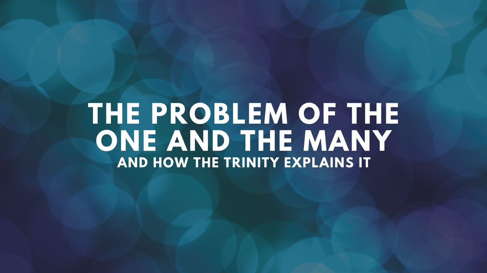How the Trinity explains the problem of the one and the many