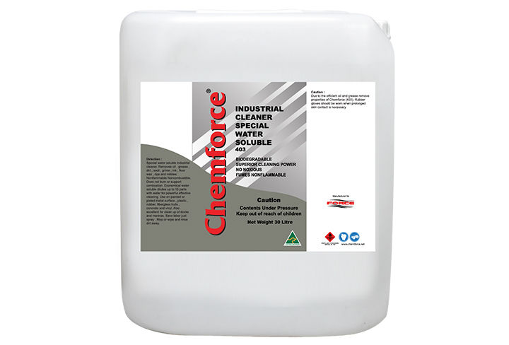CF#403 น้ำยาล้างไขมันและคราบน้ำมันชนิดน้ำ CLEAN & DEGREASE WATERSOLUTION | chemforce