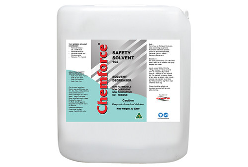 CF#102 น้ำยาล้างไล่ความชื้นในมอเตอร์ SAFETY SOLVENT | chemforce