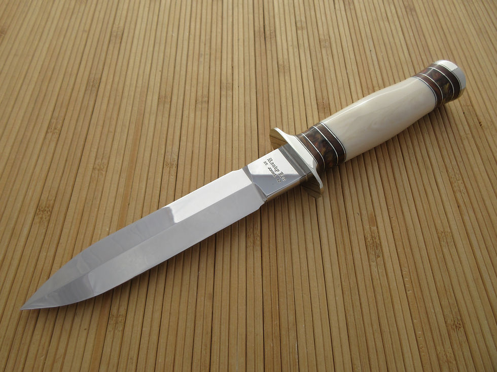 Faux Ivory Dagger | Randy Lee Knives