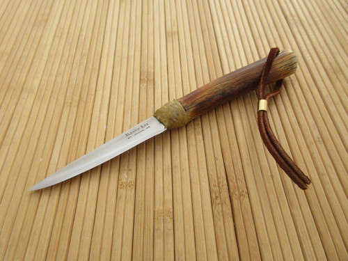 Slender Mule Deer Antler Neck Knife | Randy Lee Knives