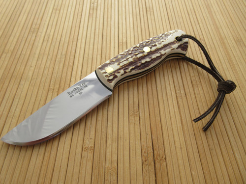 Faux Stag Flat Blade Hunter | Randy Lee Knives