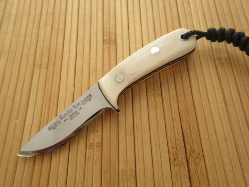 Slender Ivory G-10 Neck Knife - Winter Soldier Series | Randy Lee Knives