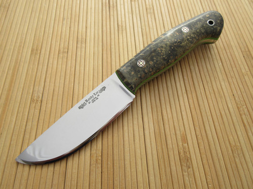 Green Box Elder Utility Hunter | Randy Lee Knives