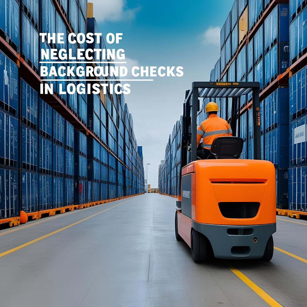 The Cost of Neglecting Background Checks in the Logistics Sector