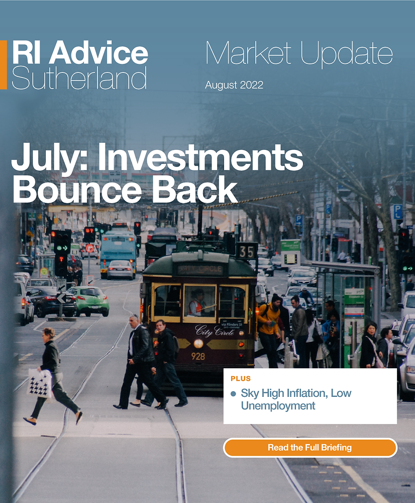 RI Advice Monthly Market Update – August 2022