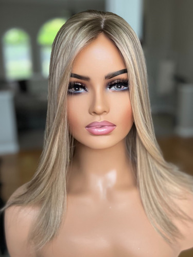 Emma- 8x8 Silk Topper | Toss Hair Collection