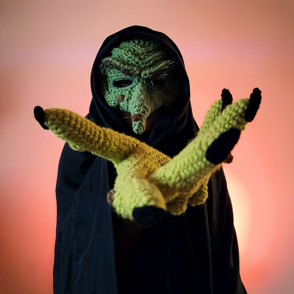 Wicked Witch Costume Mask Pattern | topstitchescrochet