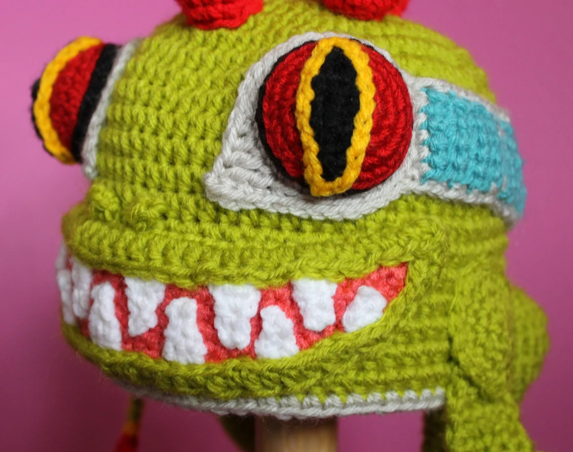 Murloc Crochet Hat Pattern | topstitchescrochet
