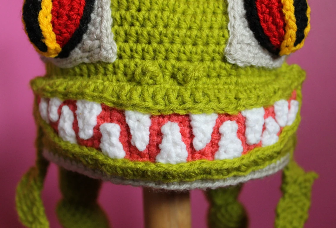 Murloc Crochet Hat Pattern | topstitchescrochet