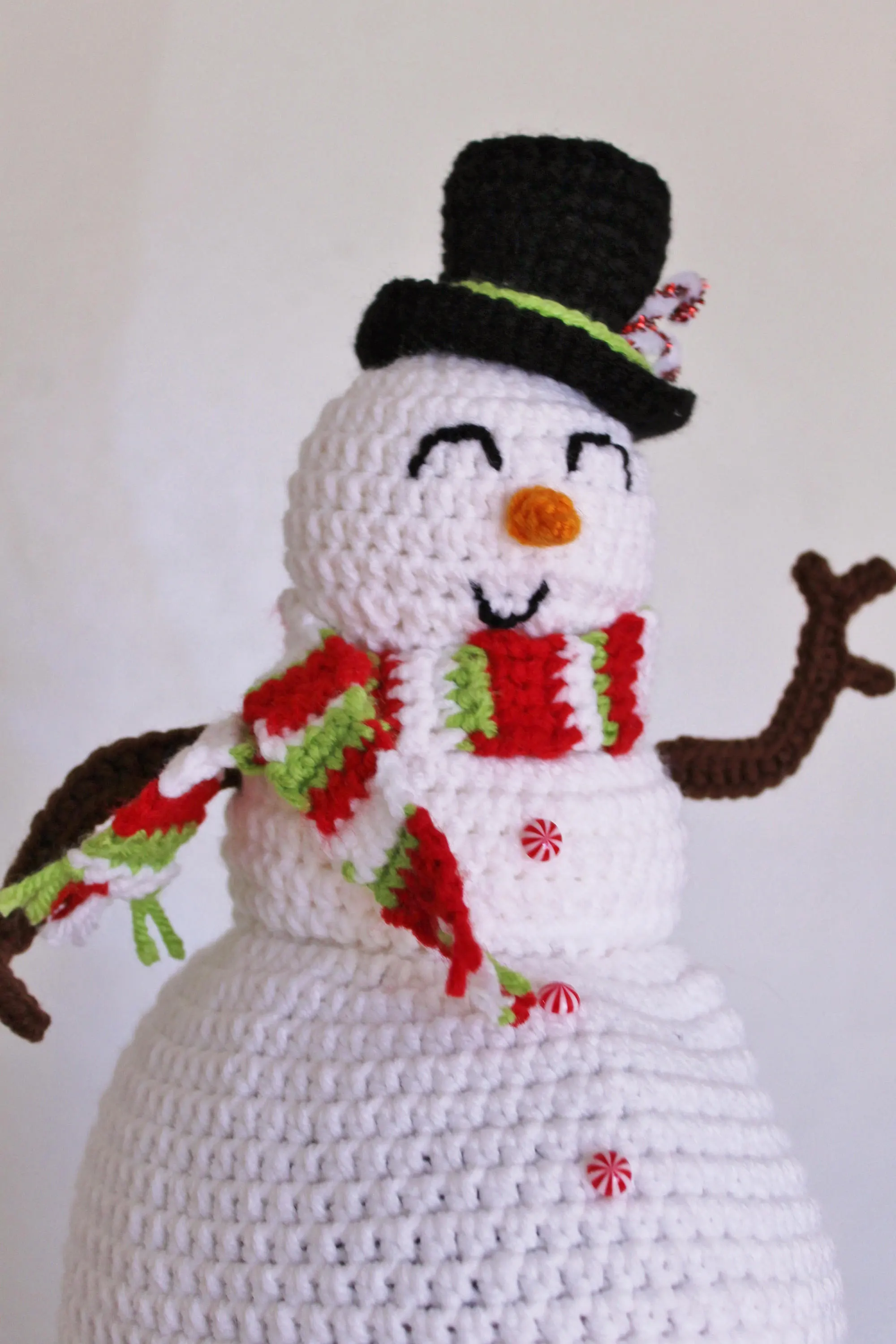 Silly Snowman Crochet Hat Pattern | topstitchescrochet