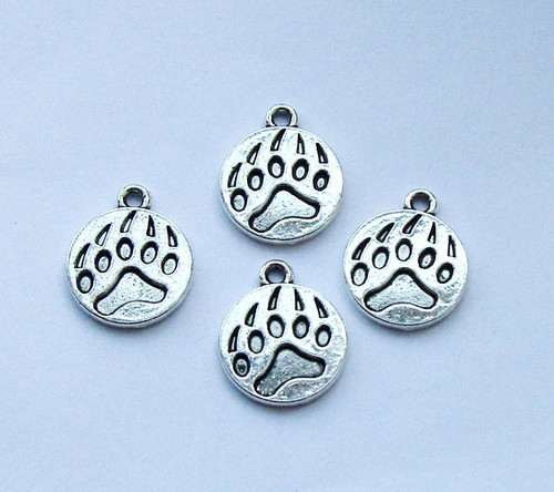 Badger Footprint Charm | Northants Badgers