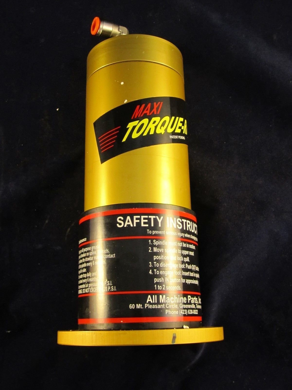 Maxi Torque-Rite Power Drawbar Head Assembly | brook-anco-online