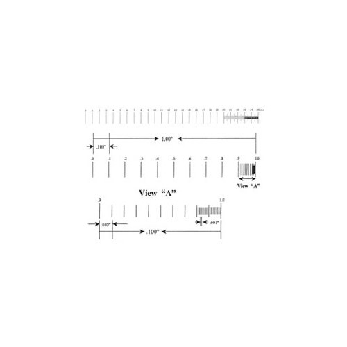 Stage Micrometer 1" and 25mm | Shop at Brook Anco