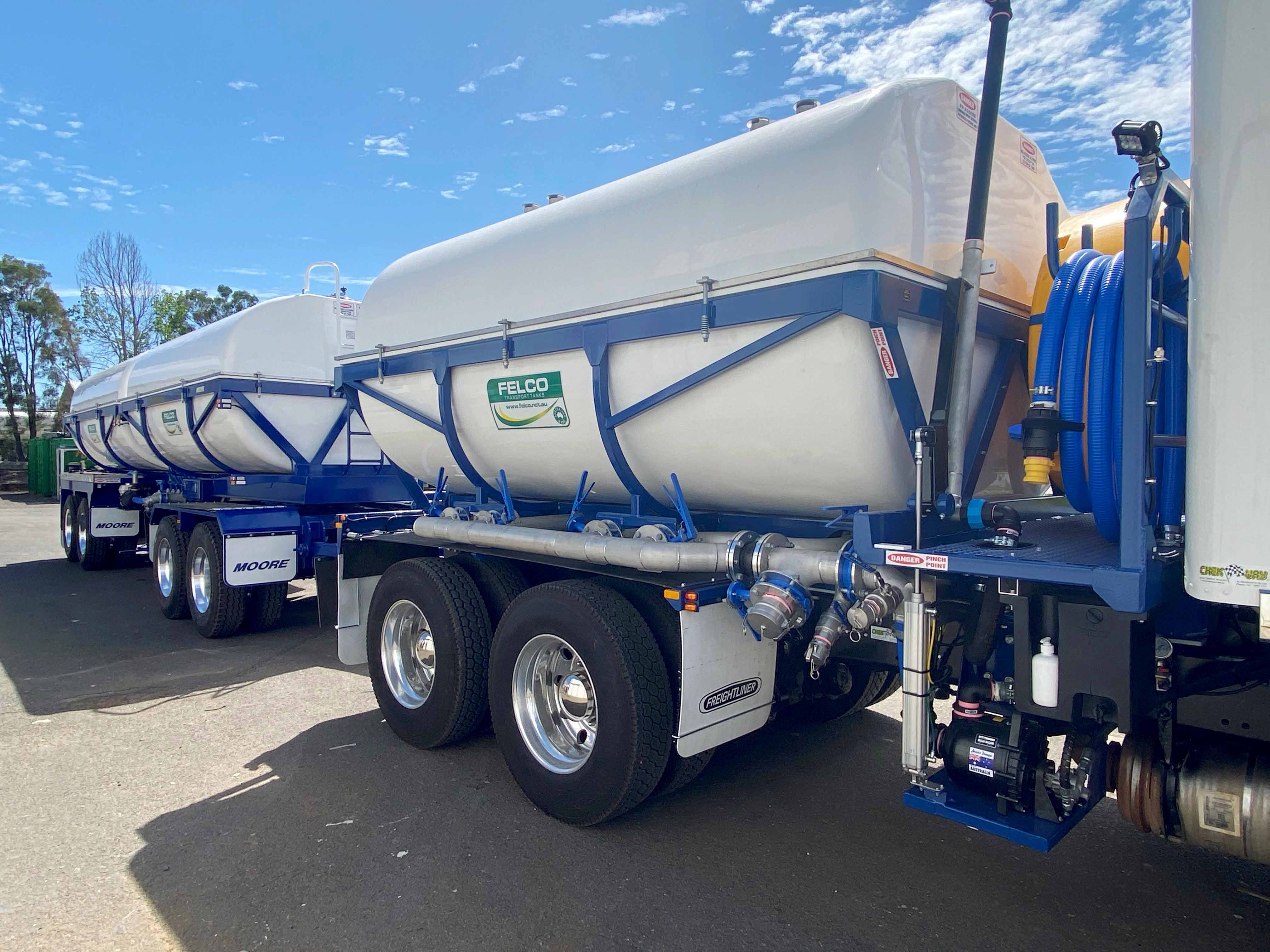 Bulk Liquid Tankers | Felco Manufacturing | Queensland