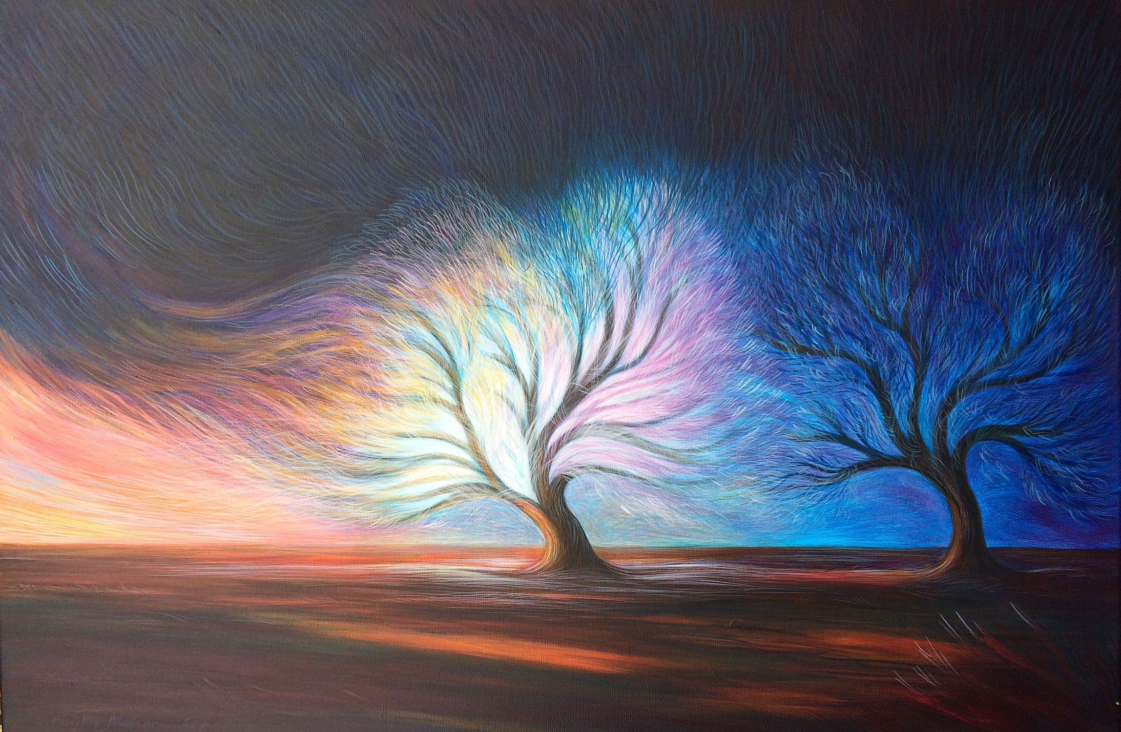 Home | Phyllis Mahon Art - Lyrical artworks of love and landscape