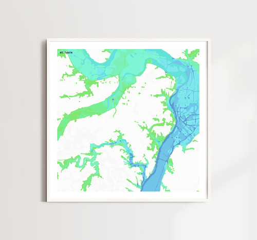 St. Louis Topography Map | Sketchy City