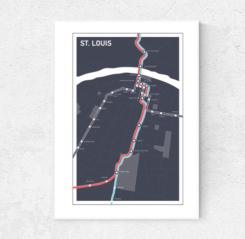St. Louis Transit Map | Sketchy City